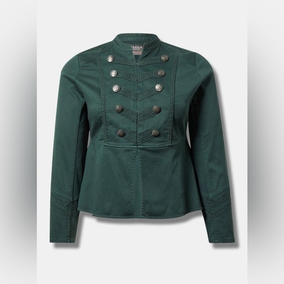 torrid | Jackets & Coats | Torrid Twill Military Jacket | Poshmark